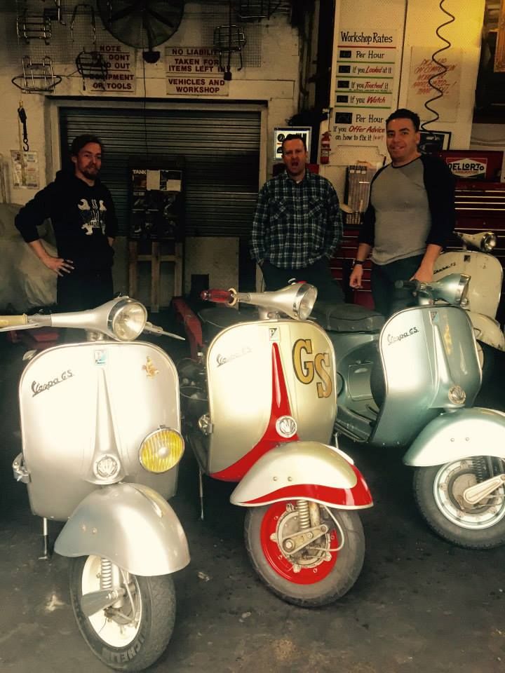 Modern Vespa : Tuned GS160 motor