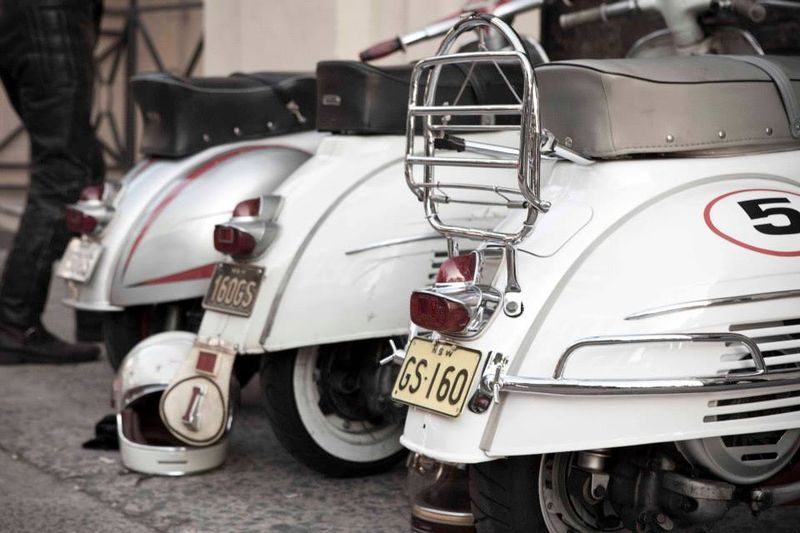 Modern Vespa : Tuned GS160 motor