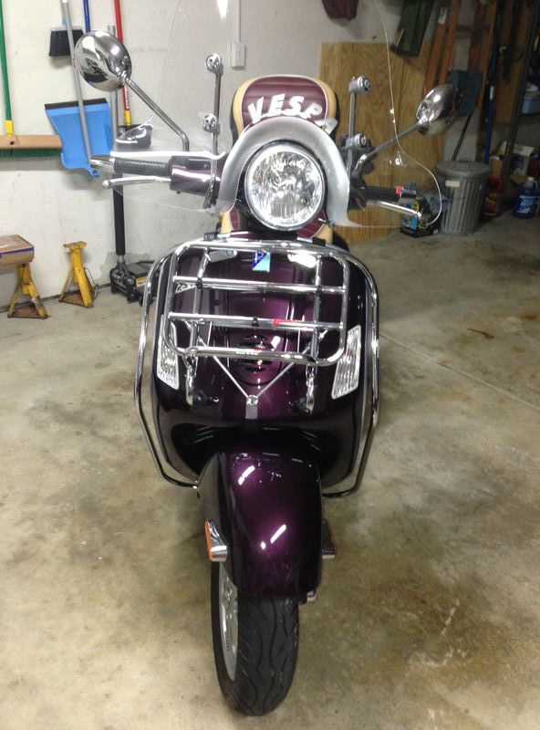 Modern Vespa : Just received my new Faco front rack
