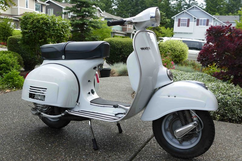 Modern Vespa : 1974 Vespa Rally 200 - Full Restoration