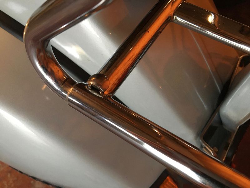 Modern Vespa : p200 bbq rack