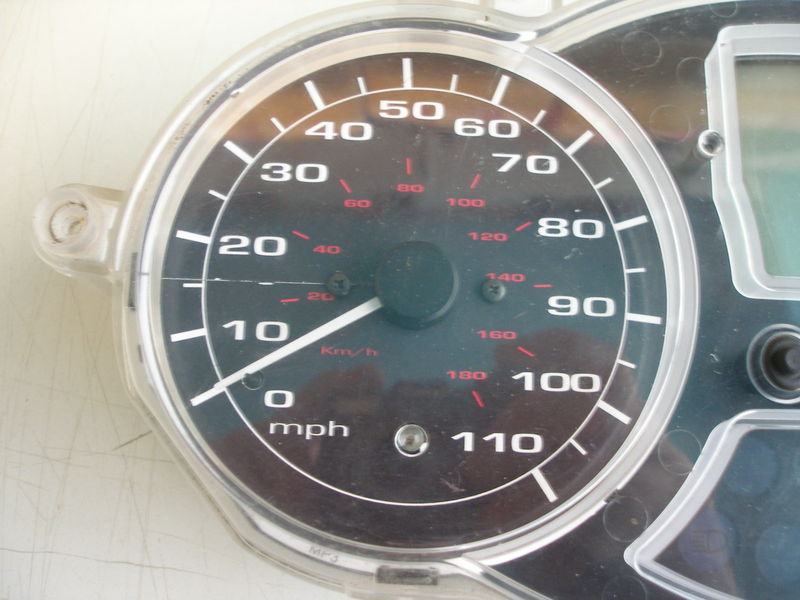 Modern Vespa : MPH speedo dial overlay