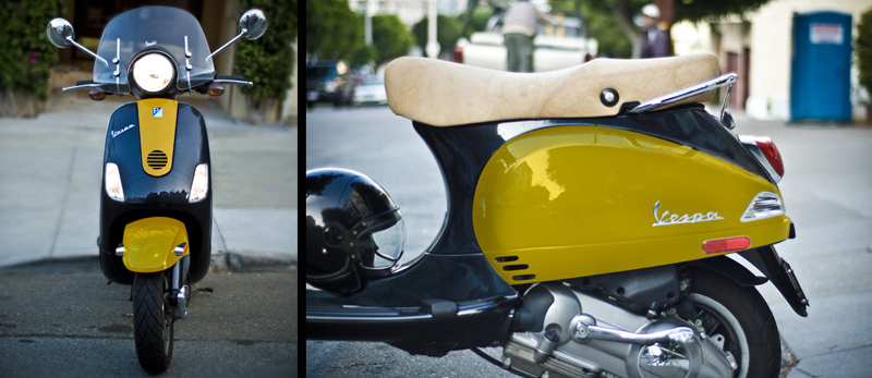 Modern Vespa : Paint job ideas (SF Bay Area)