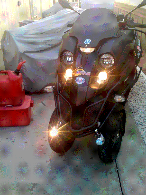 Modern Vespa : Update: PIAA 1100X Platinum High-Speed Driving Lamps