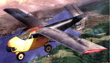 Modern Vespa : New Samson Motorworks Swtichblade Flying Motor Scooter