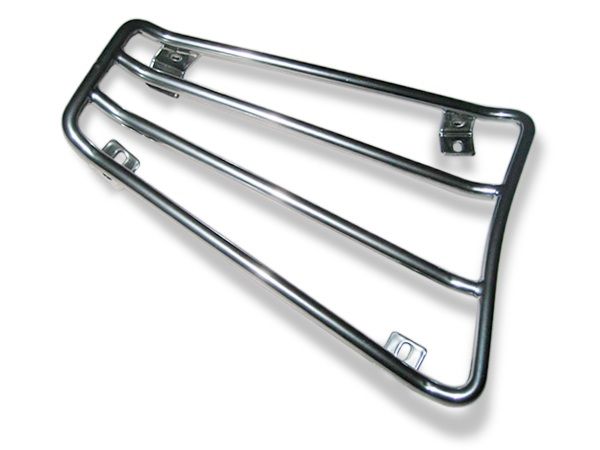 Modern Vespa : Black or Chrome Foot Rack?