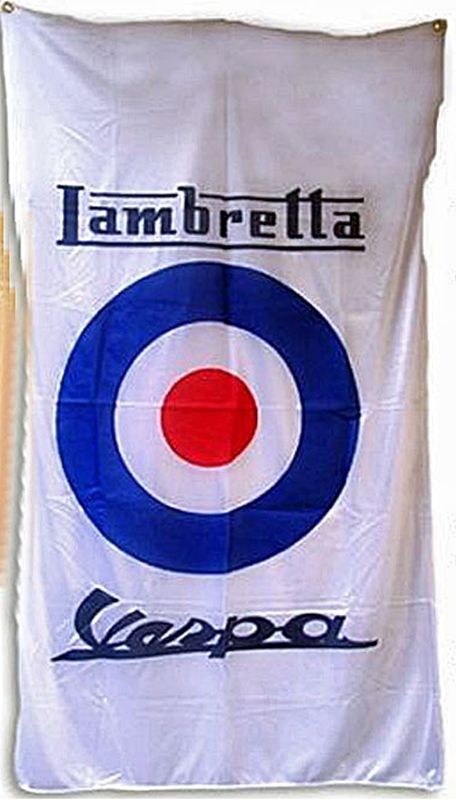 Modern Vespa : [Venice-Florida] fs: Vespa /Lambretta flag NEW