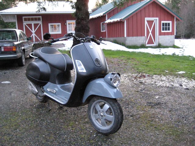 Modern Vespa : GTS rat project