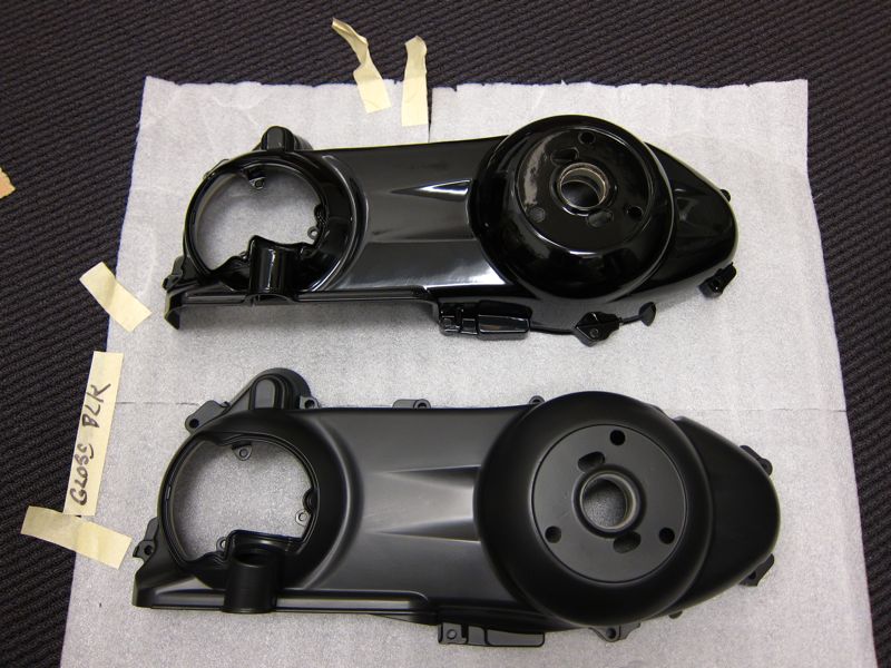 Modern Vespa : Satin vs. Glossy Powder Coating