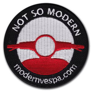 Modern Vespa : Not-So-Modern Patches On Sale Now
