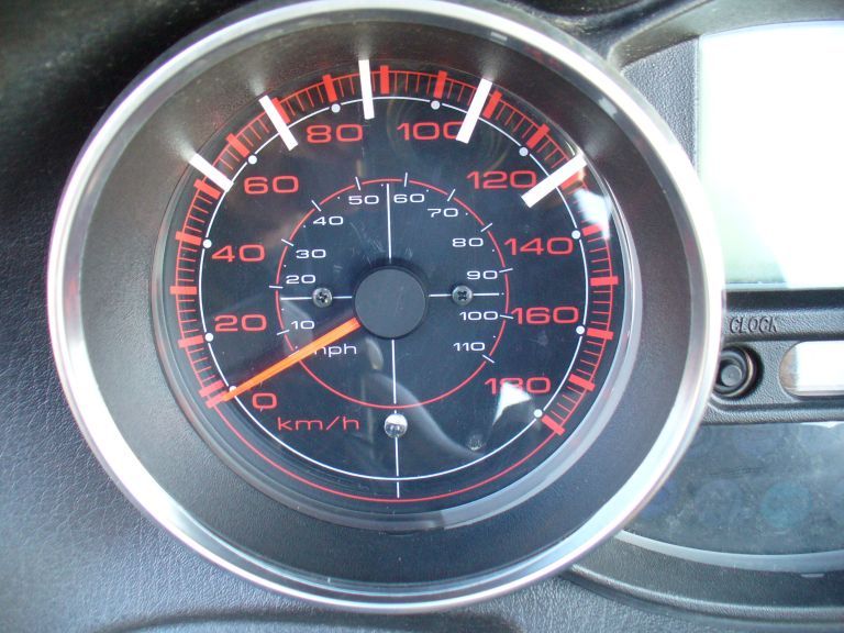Modern Vespa : MPH speedo dial overlay