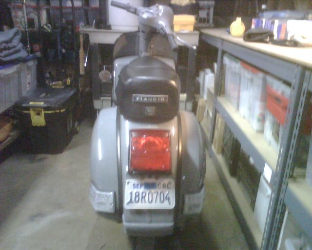 Modern Vespa : PX: Replacing US tail light with Euro tail light - need help