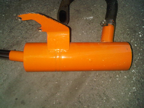 Modern Vespa : Ken Cobbing Exauhst