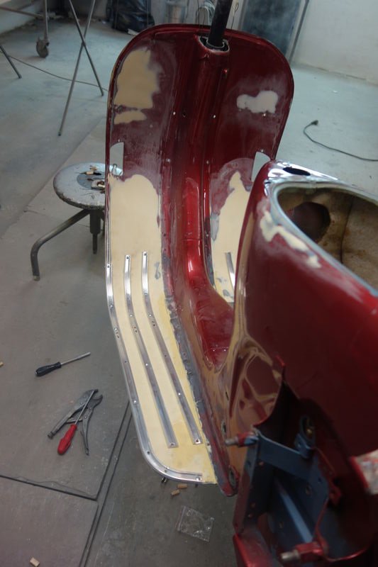 Modern Vespa : LML Vespa-T5 150cc Restoration