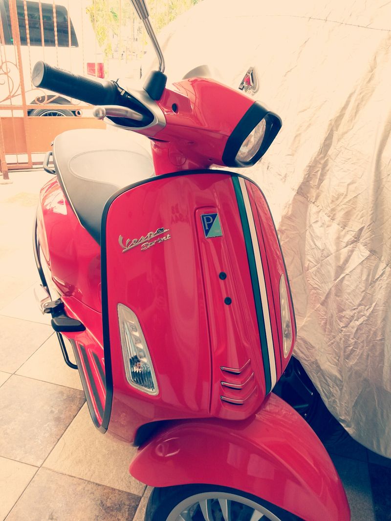 Modern Vespa : Show us your Red vespa , LOVE your RED Vespa here!