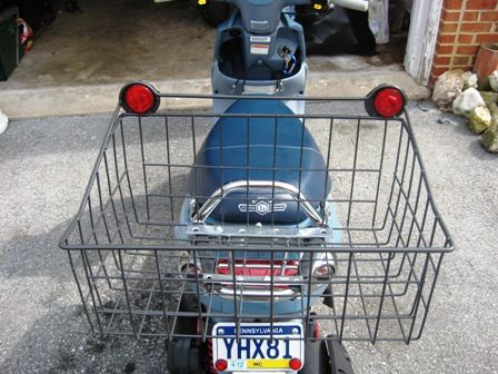 Modern Vespa : Storage solutions?