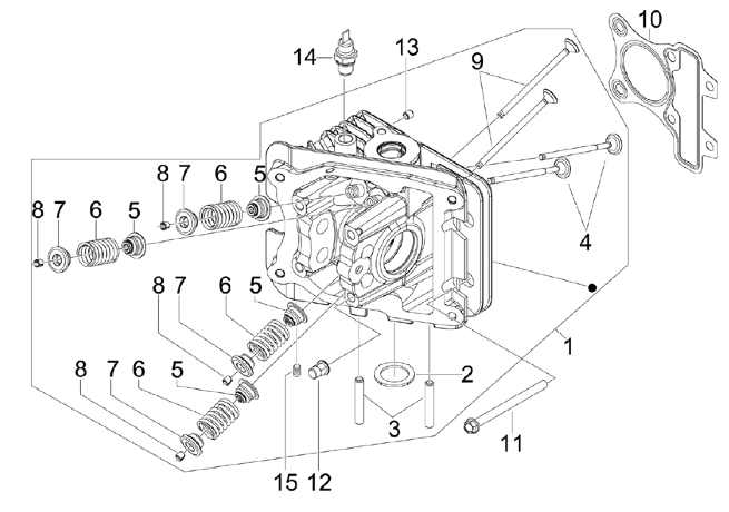 Modern Vespa : How many valves does my Vespa have?
