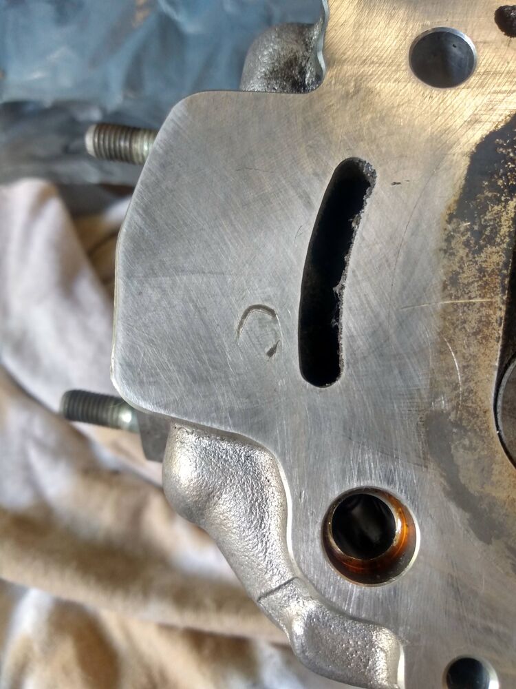 Modern Vespa : Leaking Head Gasket due to Imperfection 2012 GTV300