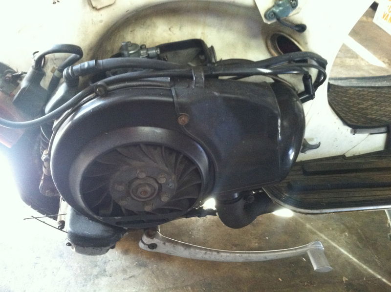 Modern Vespa : My first rebuild: 1975 Rally 200...help will be needed