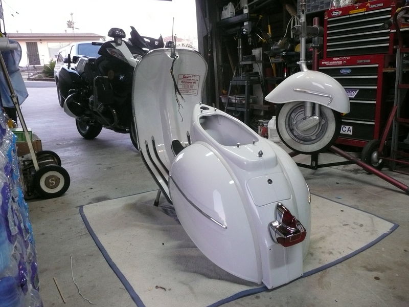 Modern Vespa : One sweet ride ....