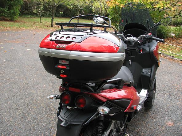 Modern Vespa : Givi case advice wanted