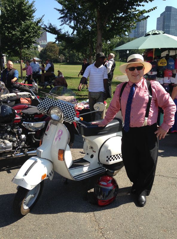 Modern Vespa : 2018 Distinguished Gentleman's Ride