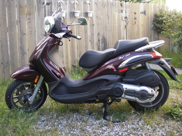 Modern Vespa : My 2006 Piaggio BV500