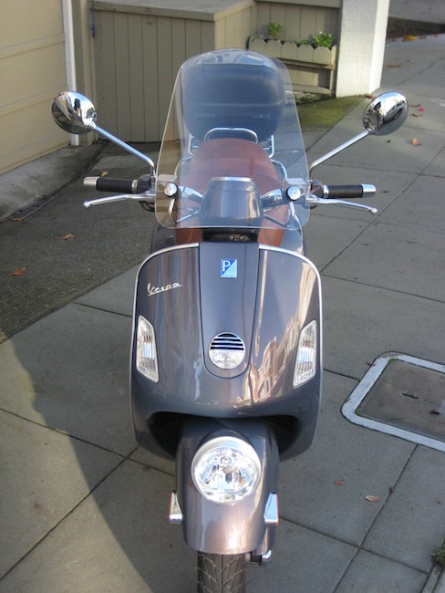 Modern Vespa : New, Stronger low buck taller DIY windscreen for Vespa GTV,