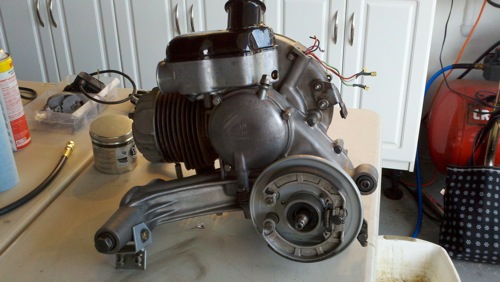 Modern Vespa : Latest progress on "The Rocket"