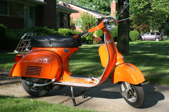 Modern Vespa : Rally 180 restoration