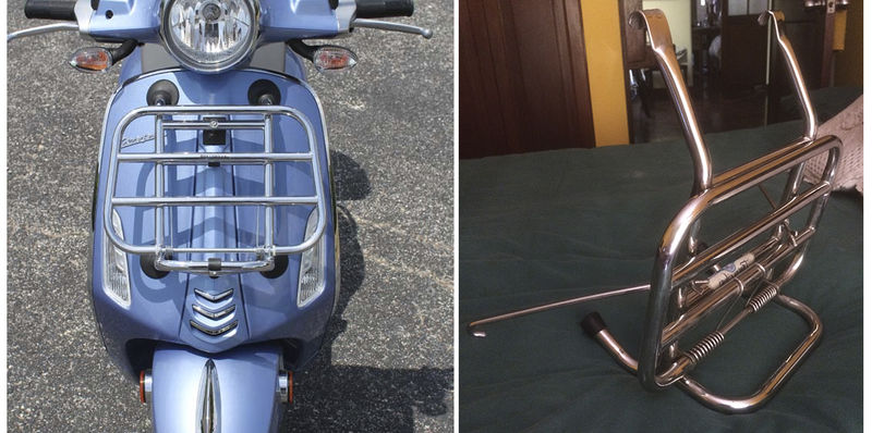 Modern Vespa : HELP with front rack modern vespa Primavera