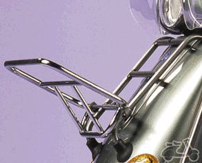 Modern Vespa : ET4 front racks (need installation help)