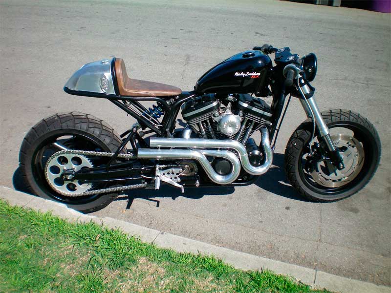 Modern Vespa : L.A "explosion" of Rocker Motorcycles....