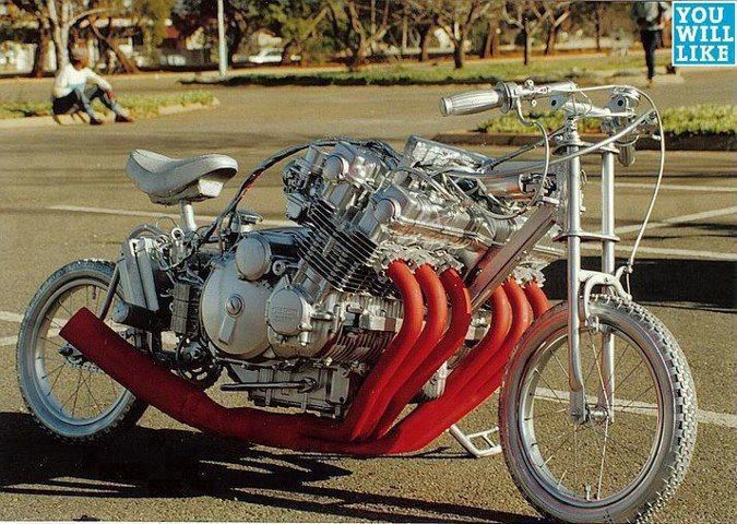 Modern Vespa : messy brought a bike