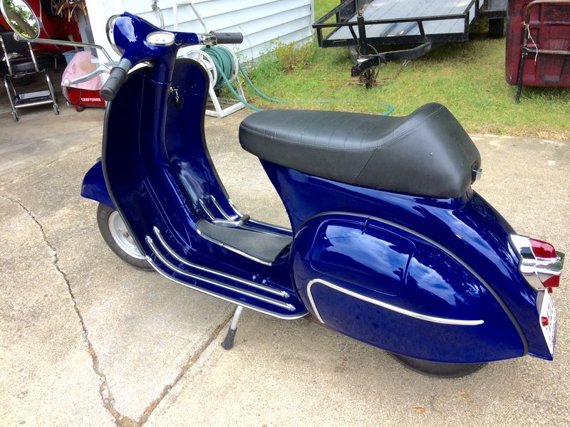 Modern Vespa : 1965 VBB restoration complete