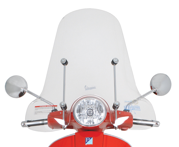 Modern Vespa : Vespa GT/GTS Windscreen edging removal