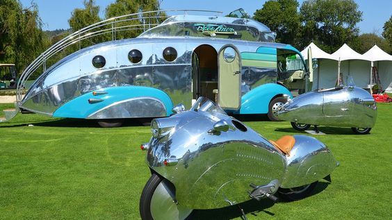 Modern Vespa : Streamline, Art Deco, Aerodynamic Scoots & Motorcycles