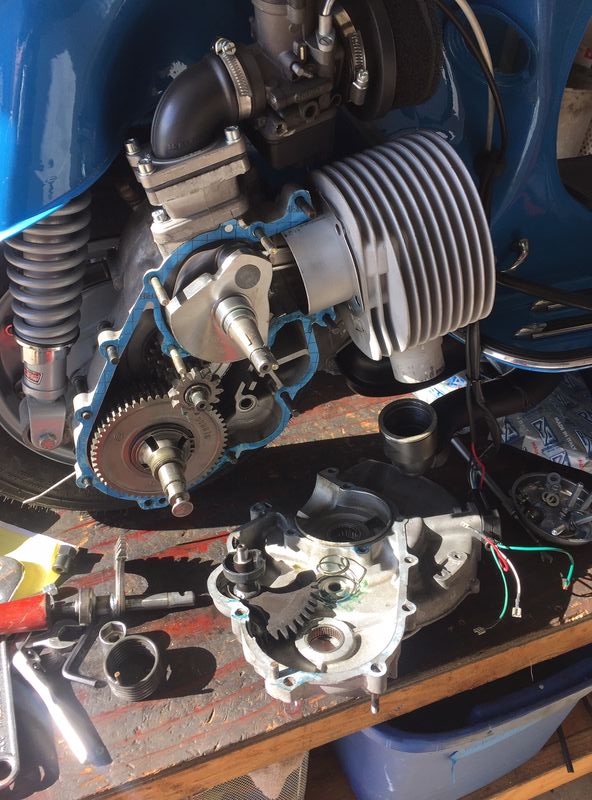 Modern Vespa : 73 Scandanavian Rally 200