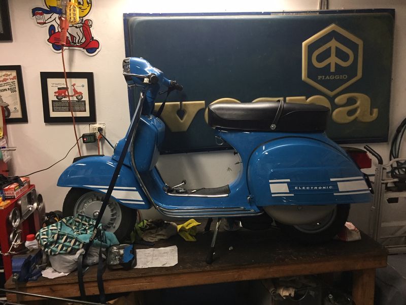 Modern Vespa : 73 Scandanavian Rally 200