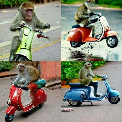 Modern Vespa : Vespa AI Text to Image Fun