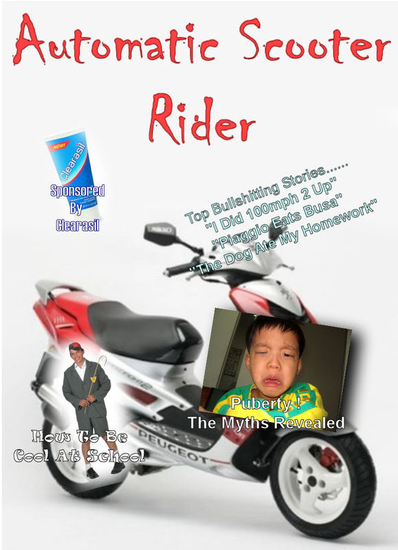 Modern Vespa : SSR Bike mags you'll never see...
