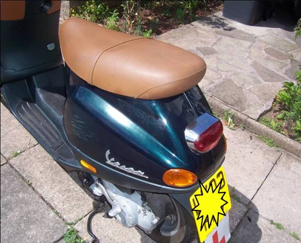 Modern Vespa : HOW DO I REMOVE AN ET4 REAR RACK?