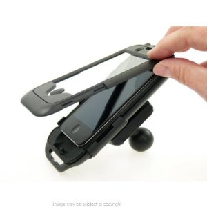 Modern Vespa : iPhone 4 Mount on Vespa LX 150 for GPS