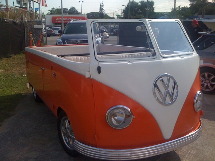 Modern Vespa : NSR But Very Cool....1962 VW Bus Roofless For Sale