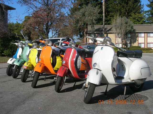Modern Vespa : Large Vespa collections & hoards - Let's see pics