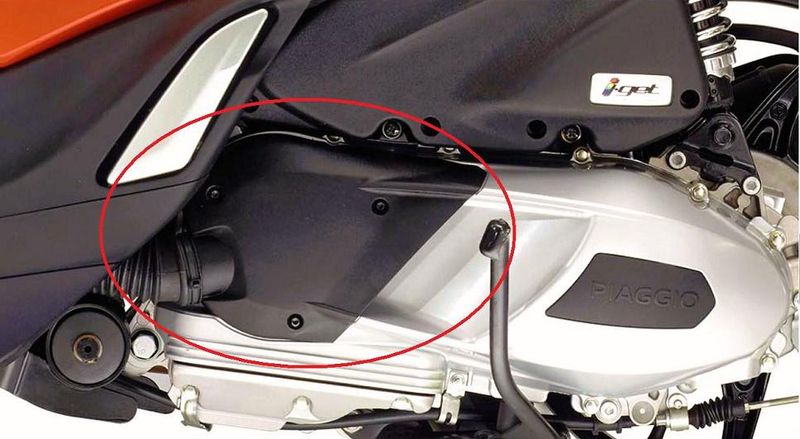 Modern Vespa : Rotating the i-Get engine to TDC for valves