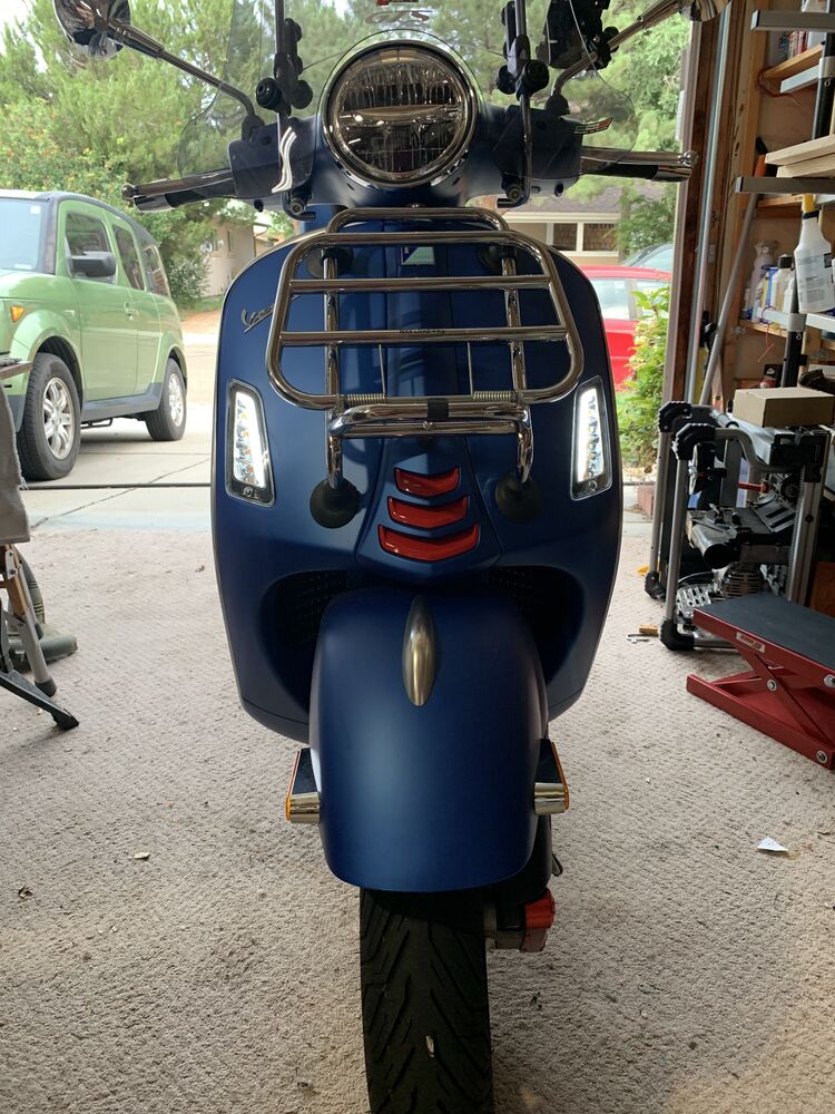 Modern Vespa : Today I Installed 4 LED Turning Lights