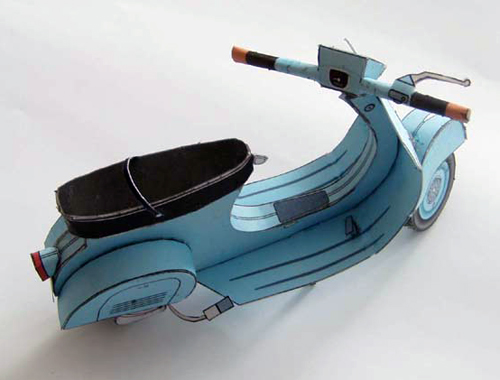 Modern Vespa : Mystery Gilera Scooter