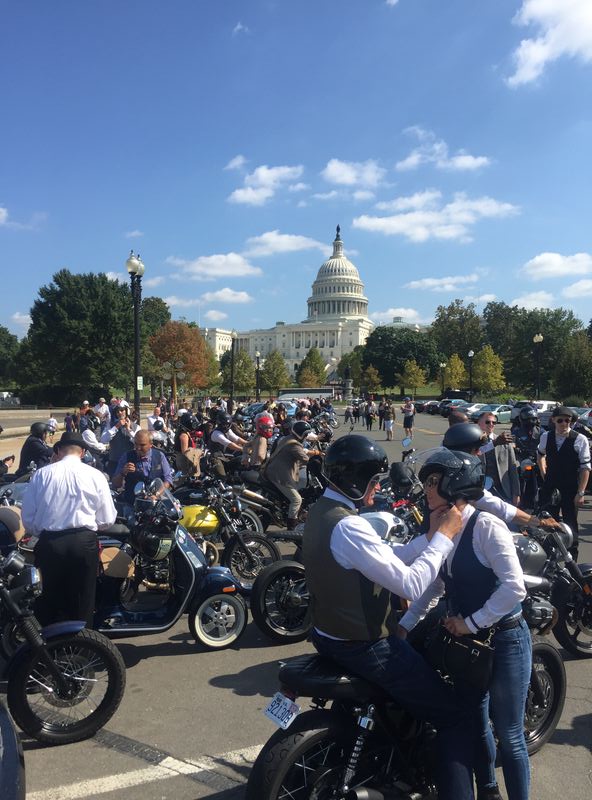 Modern Vespa : Distinguished Gentleman's Ride 2019