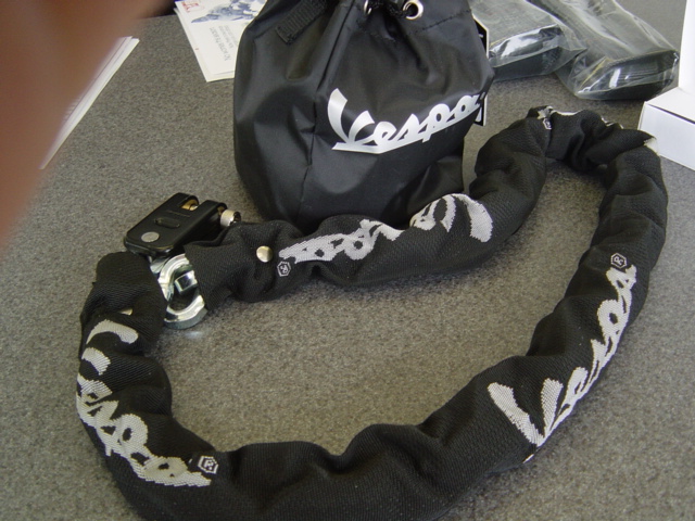 Modern Vespa : Any recommendations for a lock to use on a Vespa?